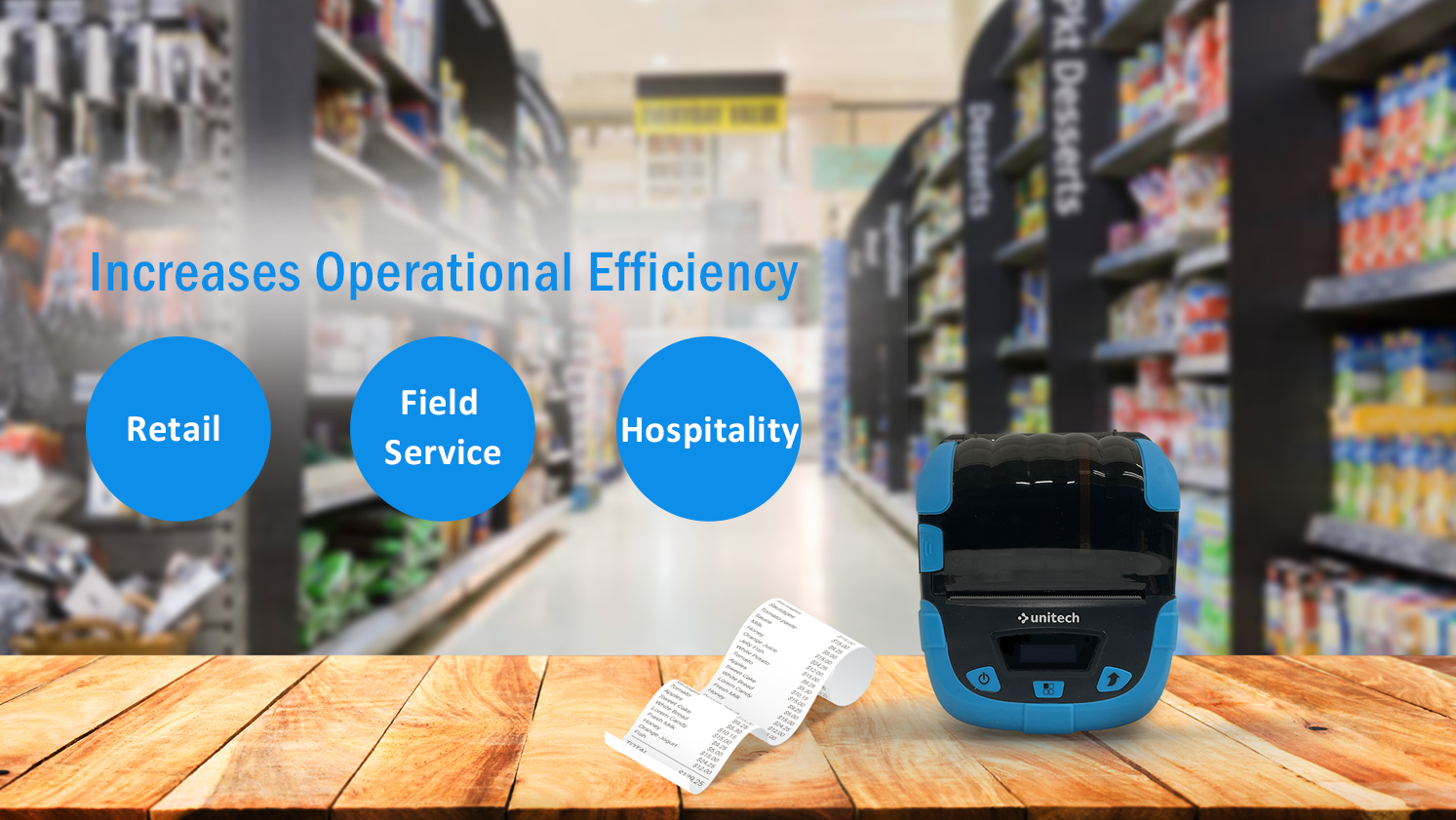 Bluetooth Mobile Printer │ Unitech